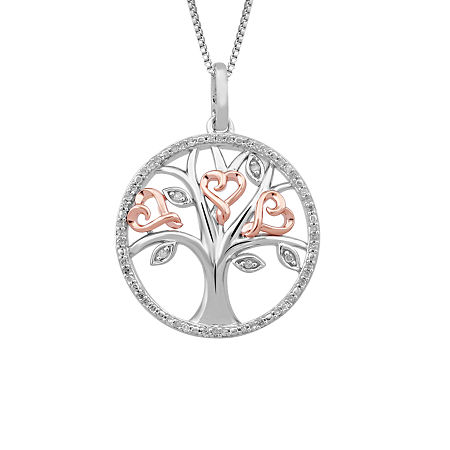 Click here for Hallmark Diamonds 1/10 CT.T.W. Natural Diamond Tre... prices