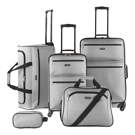 Click here for Protocol Bowden Softside 5-pc. Luggage Set  One Si... prices