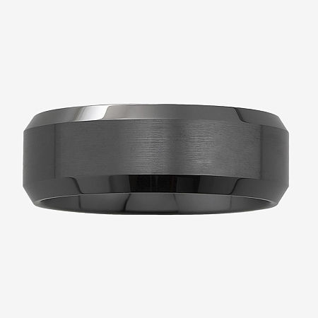 Click here for Mens Beveled Ceramic Band  9 1/2  Black prices