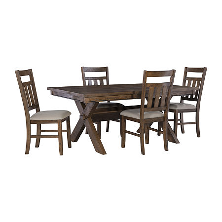 Click here for Haverford 5-Piece Dining Set  One Size  Brown prices