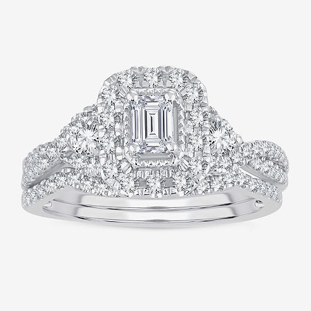 Click here for Womens 1 CT. T.W. Natural White Diamond 10K White... prices