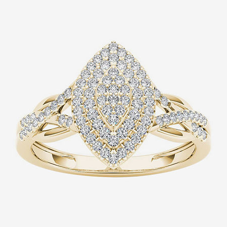 Click here for Womens 1/4 CT. T.W. Natural White Diamond 10K Gold... prices