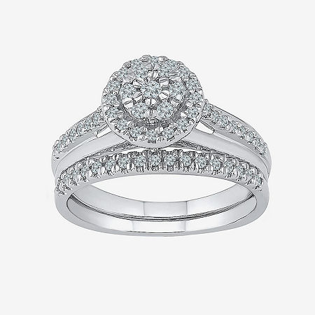 Click here for Womens 3/8 CT.T.W. Natural Diamond 10K White Gold... prices