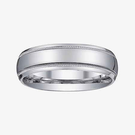 Click here for Personalized Mens 6mm Comfort Fit Sterling Silver... prices