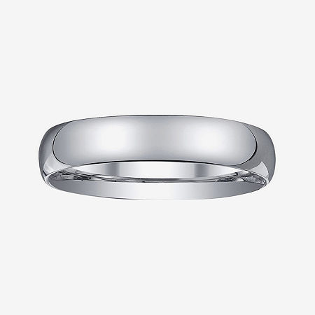 Click here for Personalized Mens 4mm Comfort Fit Domed Sterling S... prices