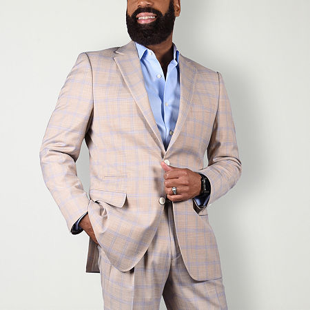 Click here for Steve Harvey Mens Stretch Fabric Classic Fit Plaid... prices