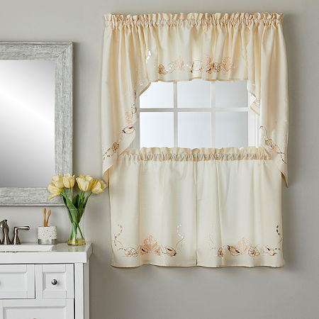 Click here for Saturday Knight Seabreeze Rod Pocket Window Tier... prices