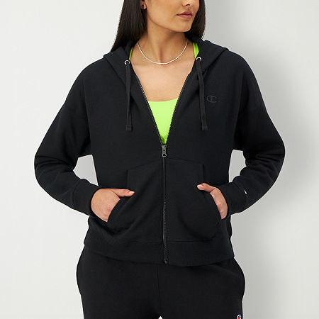 Click here for Champion Powerblend Womens Long Sleeve Zipper Acti... prices