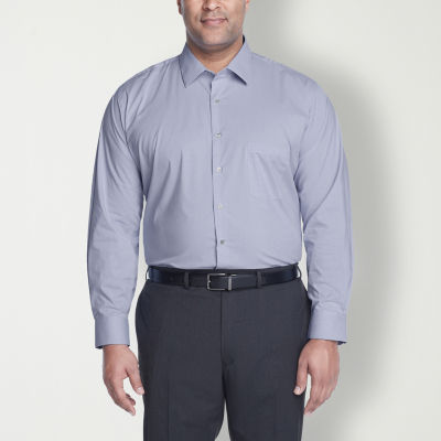 Van Heusen Big and Tall Stain Shield Mens Regular Fit Stretch Fabric ...