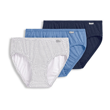 Click here for Jockey Elance Bikini - 3 Pack- 1489  7  Blue prices