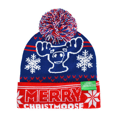 Click here for Merry Christmoose Mens Beanie  One Size  Blue prices