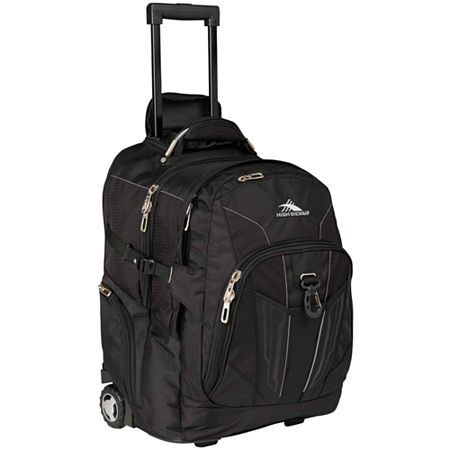 High Sierra XBT Wheeled Backpack  One Size  Black