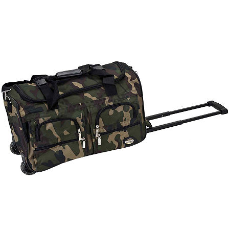 Click here for Rockland 22 Carry-On Rolling Duffle Bag - Camo prices
