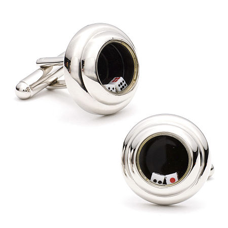 Click here for Dice Game Cuff Links  One Size  Silver prices