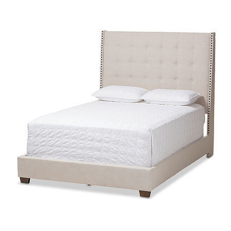 Click here for Georgette Tufted Platform Bed  One Size  Beige prices