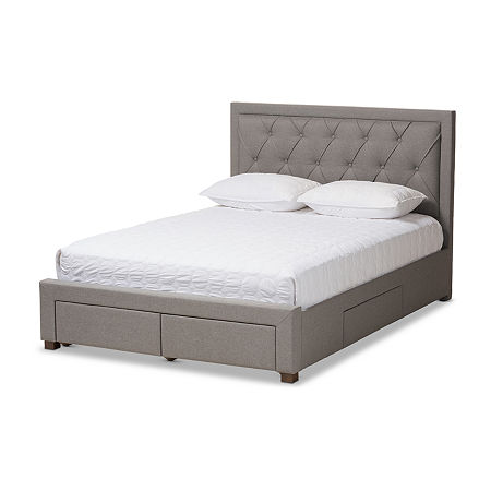 Click here for Aurelie Storage Bed  One Size  Gray prices