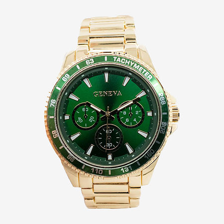 Click here for Geneva Mens Gold Tone Bracelet Watch Mac8128jc  On... prices