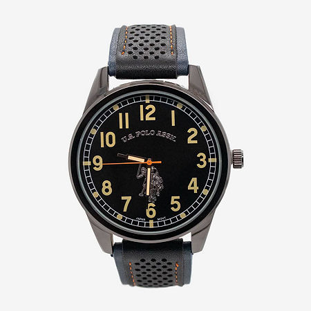 Click here for U.S. Polo Assn. Mens Black Strap Watch Usc50620jc... prices
