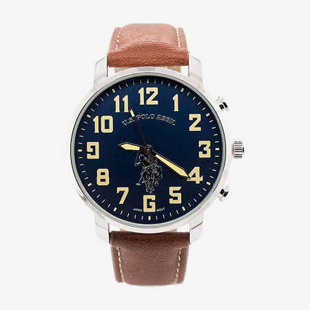 Click here for U.S. Polo Assn. Mens Brown Strap Watch Usc50621jc... prices