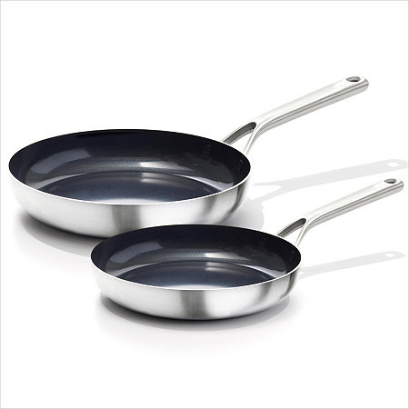 Click here for OXO Mira 3-Ply Stainless Steel 2-pc. Frying Pan  O... prices