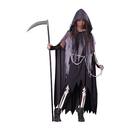 Click here for Little & Big Kid Girls Miss Reaper Costume  Large... prices