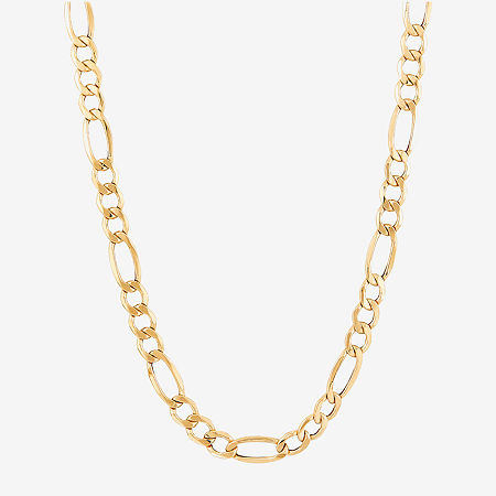 Click here for Made in Italy Mens 14K Gold 22 Inch Figaro Chain N... prices