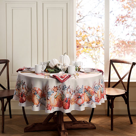 Click here for Elrene Botanical Harvest Pumpkin Engineered Tablec... prices