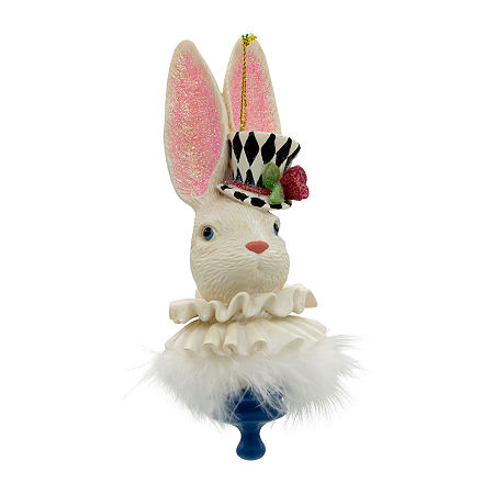 Click here for Kurt Adler 6.5-Inch Resin Hollywood Hats Rabbit Al... prices