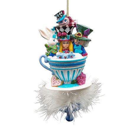 Click here for Kurt Adler 6.25-Inch Hollywood Hats Teaparty Alice... prices