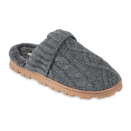 Click here for Womens Jessica Simpson Cable Knit Scuff Slippers prices
