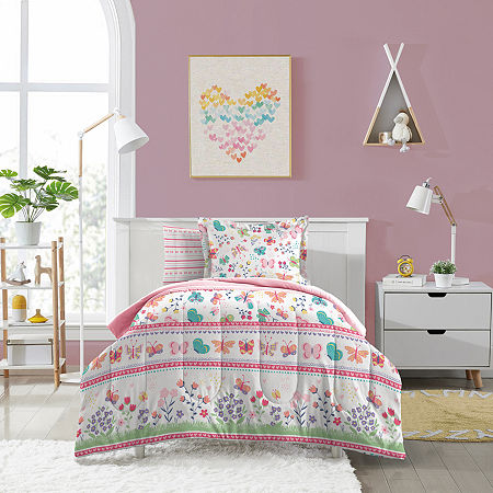 Click here for Dream Factory Butterfly Garden Comforter Sets  One... prices