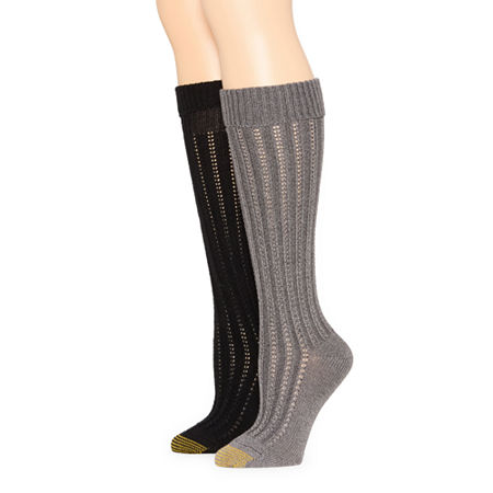 Click here for Gold Toe Womens 2 Pair Knee High Socks  6-9  Gray prices