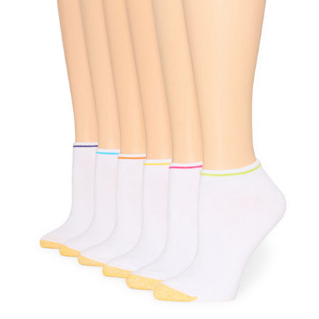 Click here for Gold Toe Womens 6 Pair Plus Tall Low Cut Socks  10... prices