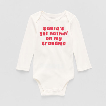 Click here for Okie Dokie Baby Boys Round Neck Long Sleeve Rib Bo... prices