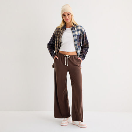Click here for Arizona Womens Wide Leg Juniors Pull-On Pant  X-sm... prices