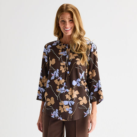 Click here for Liz Claiborne Womens Crew Neck 3/4 Sleeve Tunic To... prices