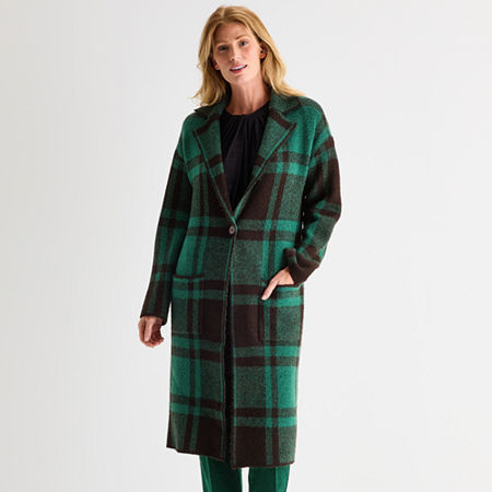 Click here for Liz Claiborne Coatigan Womens Midweight Topcoat Co... prices