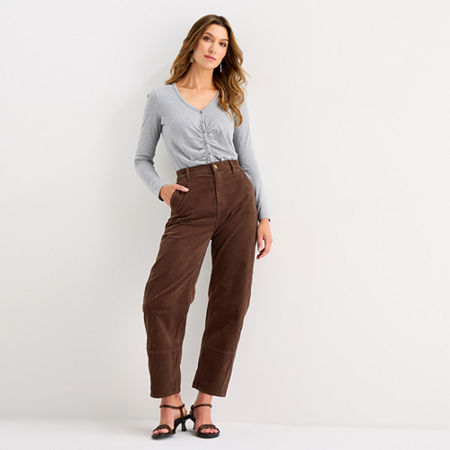 Click here for a.n.a Womens Highest Rise Tapered Corduroy Pant  1... prices