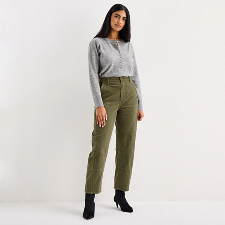 Click here for a.n.a Womens Highest Rise Tapered Corduroy Pant  1... prices