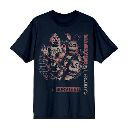 Click here for Mens Crew Neck Short Sleeve Regular Fit Five Night... prices