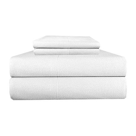 Micro Flannel(R) White Sheet Set