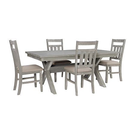 Click here for Haverford 5-Piece Dining Set  One Size  Gray prices
