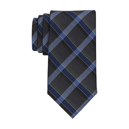 Click here for Stafford Plaid Tie  One Size  Black prices