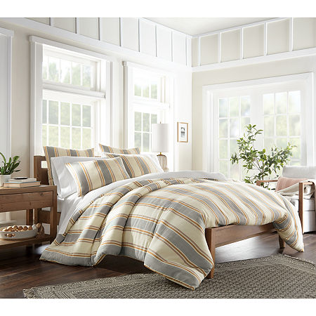 Click here for Linden Street Langdon 3-pc. Stripes Duvet Cover Se... prices