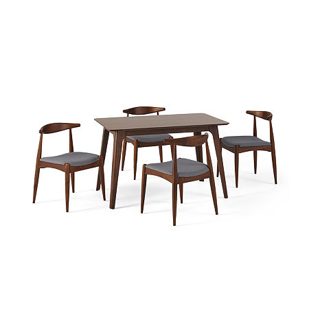 Click here for Francie 5-pc. Rectangular Dining Set  One Size  Be... prices