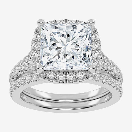 Click here for (G-H / Vs2-Si1) Womens 3 3/4 CT. T.W. Lab Grown Wh... prices