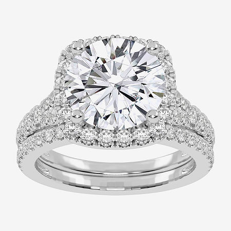 Click here for (G-H / Vs2-Si1) Womens 3 3/4 CT. T.W. Lab Grown Wh... prices