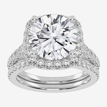 Click here for (G-H / Vs2-Si1) Womens 4 3/4 CT. T.W. Lab Grown Wh... prices