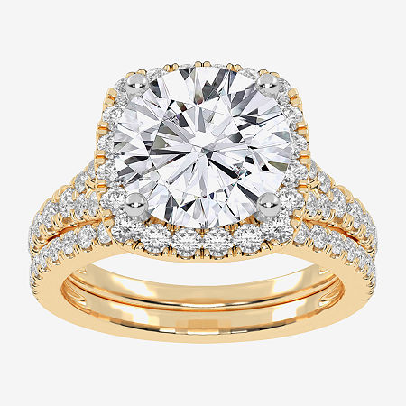 Click here for (G-H / Vs2-Si1) Womens 3 3/4 CT. T.W. Lab Grown Wh... prices