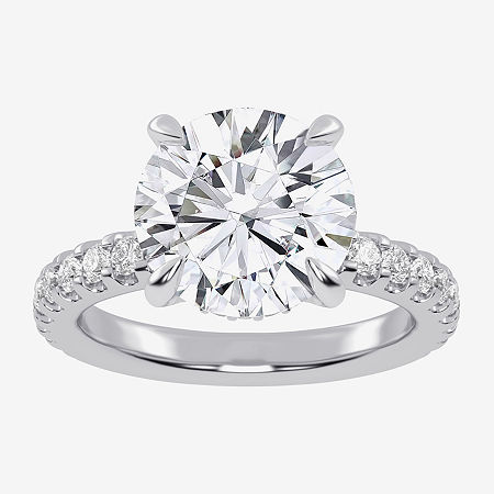 Click here for (G-H / Vs2-Si1) Womens 3 1/2 CT. T.W Lab Grown Whi... prices
